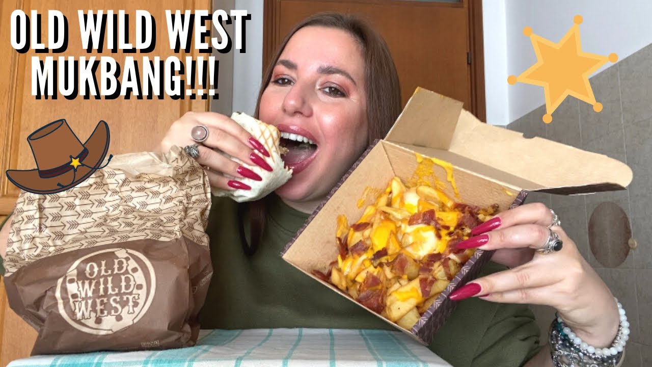 MUKBANG OLD WILD WEST • Burrito e Patatine Esagerate!!! - YouTube