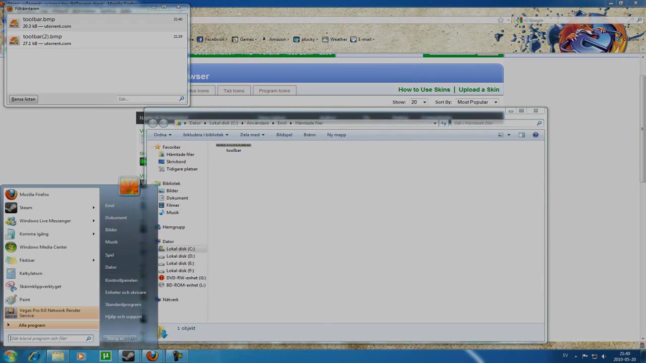 How to download and install µtorrent skins - YouTube