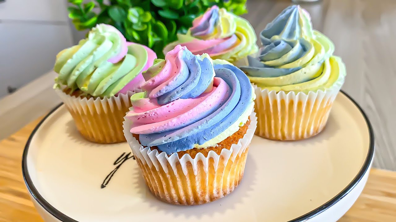 Cupcake Recipe | How To Make Cupcakes | Cupcake With Cream | Mini Cake ...