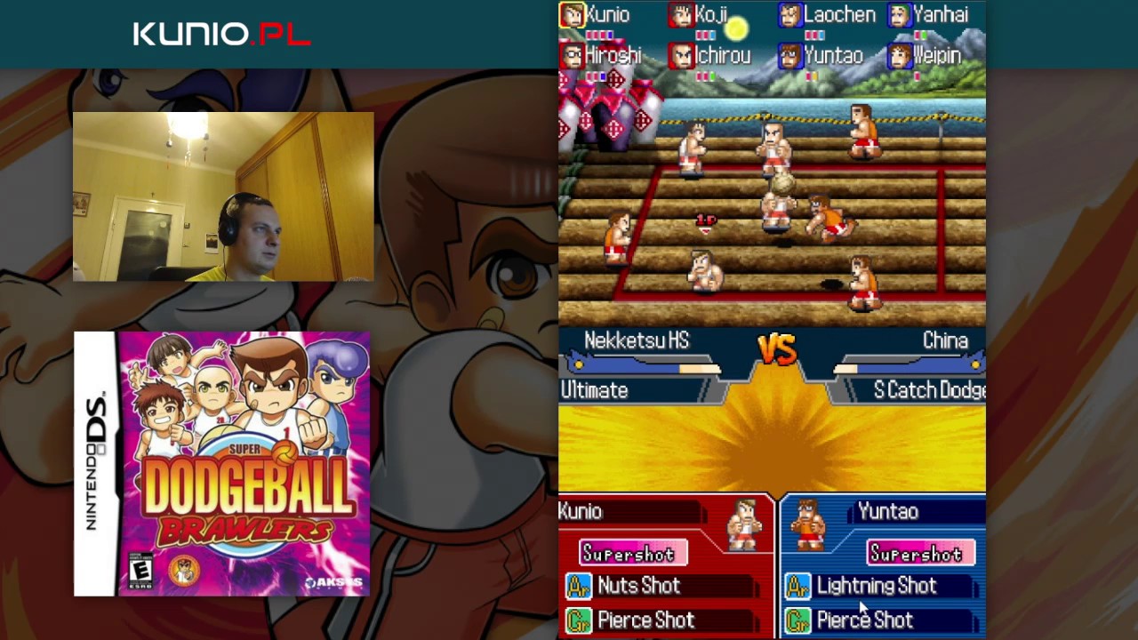 LET'S PLAY #29 Super Dodgeball Brawlers [Nintendo DS] - YouTube