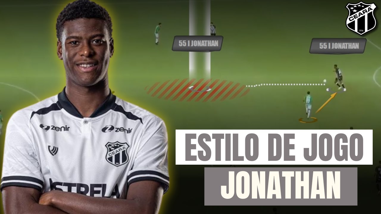 COMO JOGA O ZAGUEIRO JONATHAN DO CEARÁ - YouTube