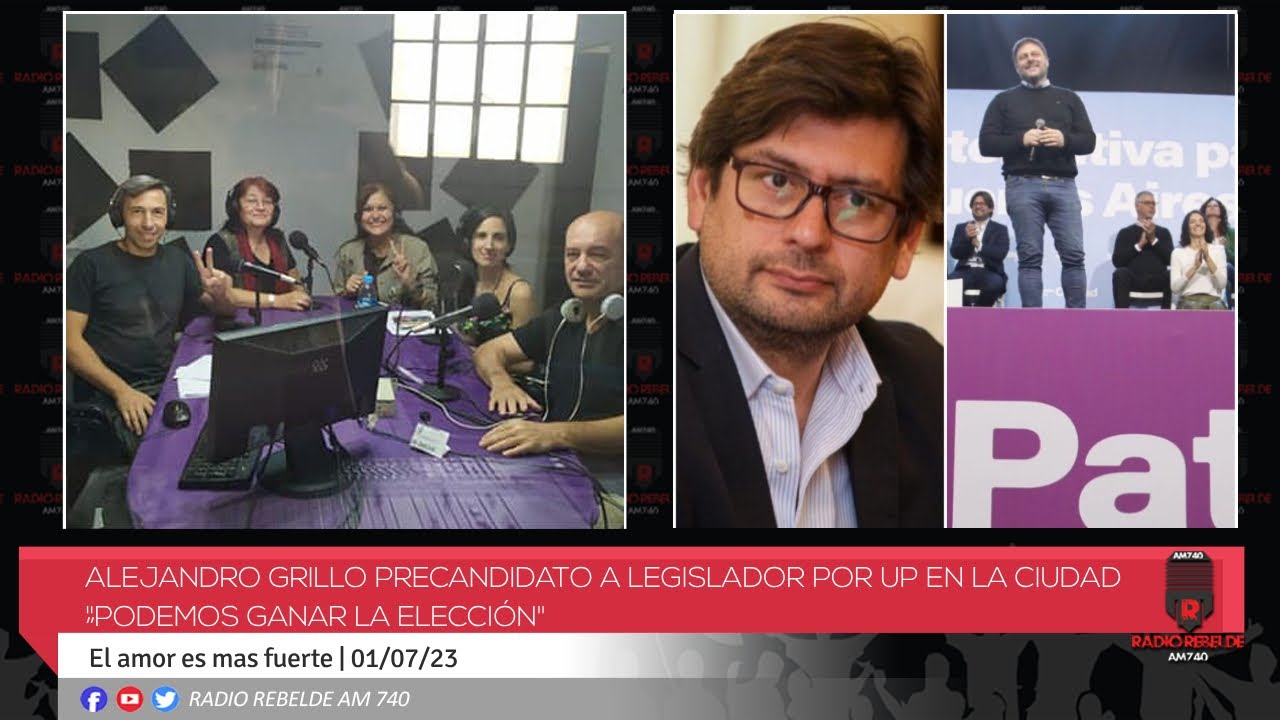 Alejandro Grillo precandidato a Legislador por UP en la Ciudad "Podemos ...