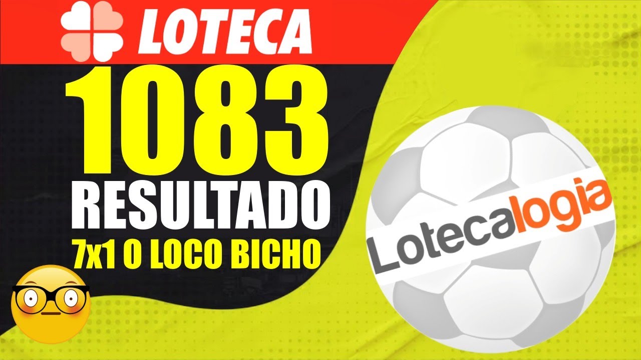 RESULTADO LOTECA 1083 ACUMULADO? PARTIDA COM 7X1 NESTA GRADE DA LOTECA ...