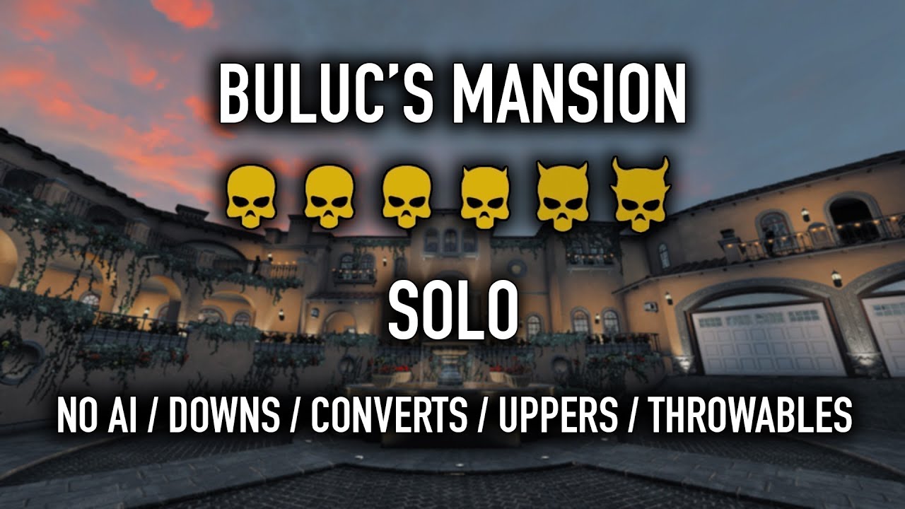 Payday 2, Buluc's Mansion, Solo, DS/OD, No (Ai, Downs, Converts, Uppers ...