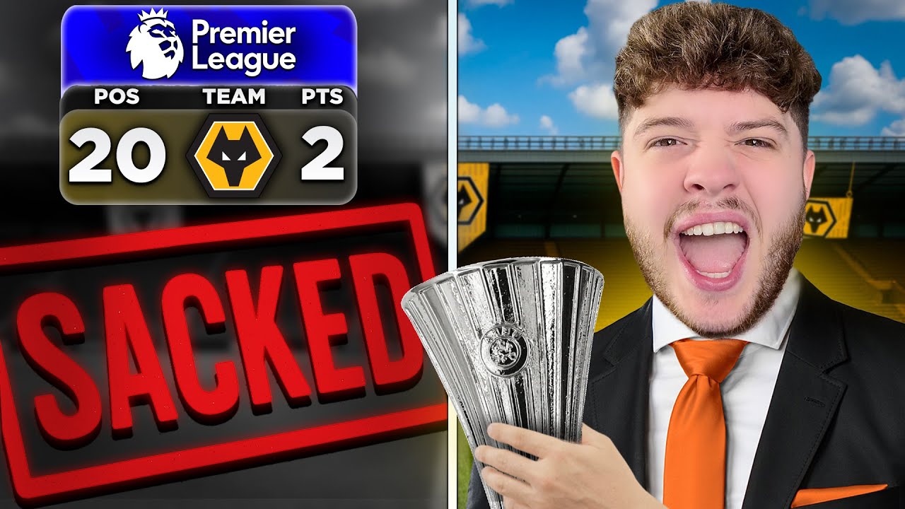Wolves SACKED Their Manager So I Rebuilt Them on Football Manager 26 ...