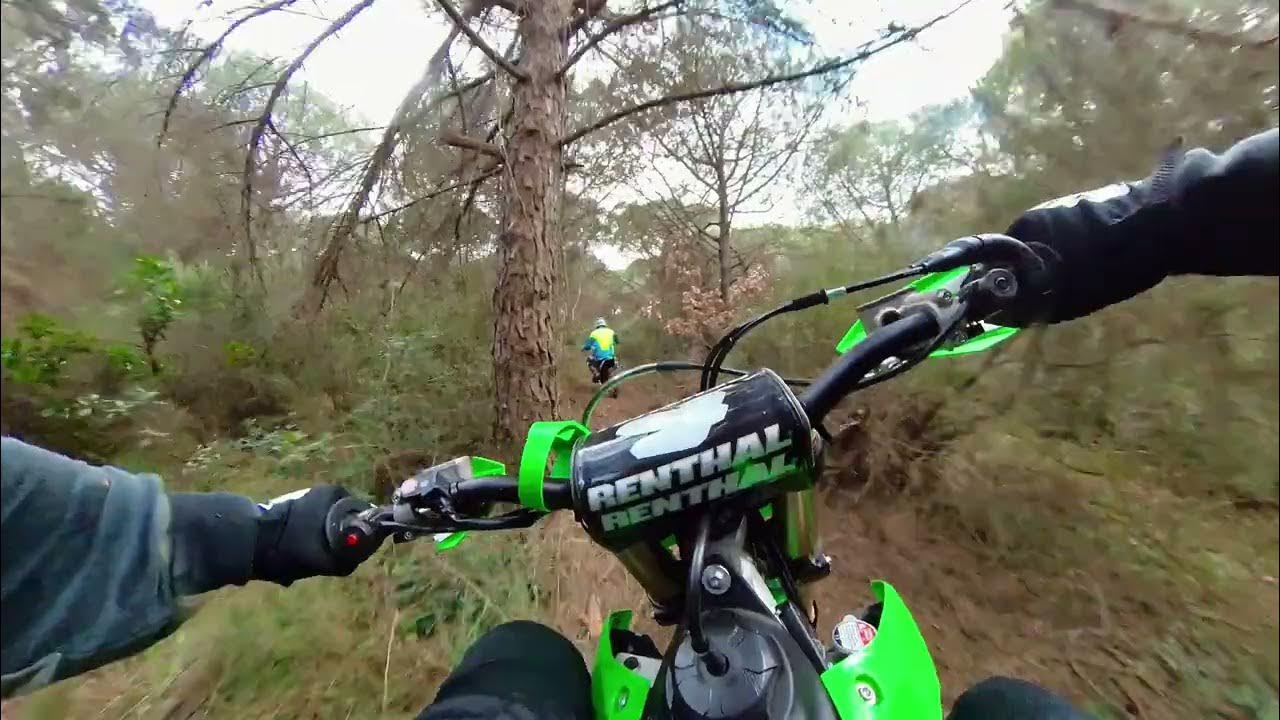 Kawasaki KX250X 2022 | Flowy Single Track Ride - YouTube
