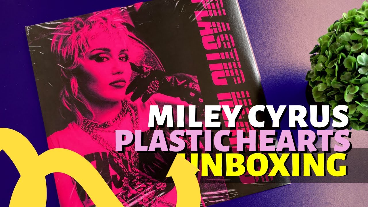 Miley Cyrus: Plastic hearts (Vinyl unboxing) ¡El mejor álbum de su ...