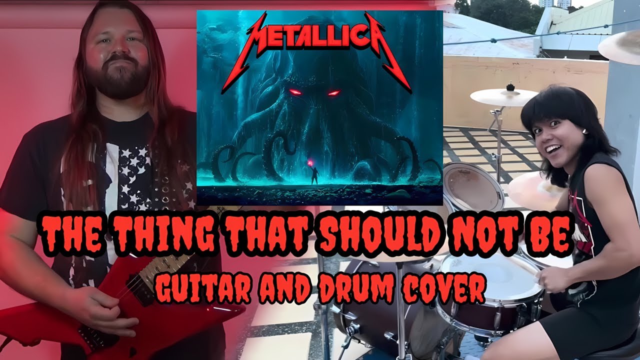 METALLICA - The Thing That Should Not Be {Full Guitar & Drum Cover ...