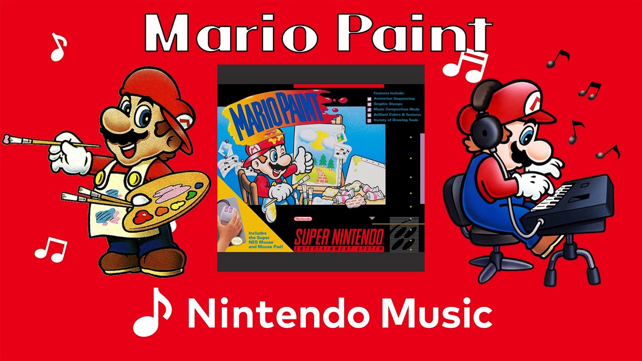 Mario Paint | Nintendo Music Weekly - YouTube
