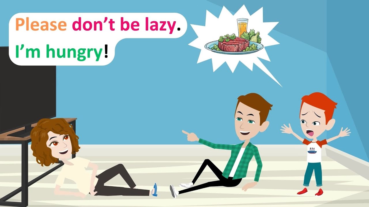 A day do nothing of Lucas - English Comedy Animated - Lucas English ...