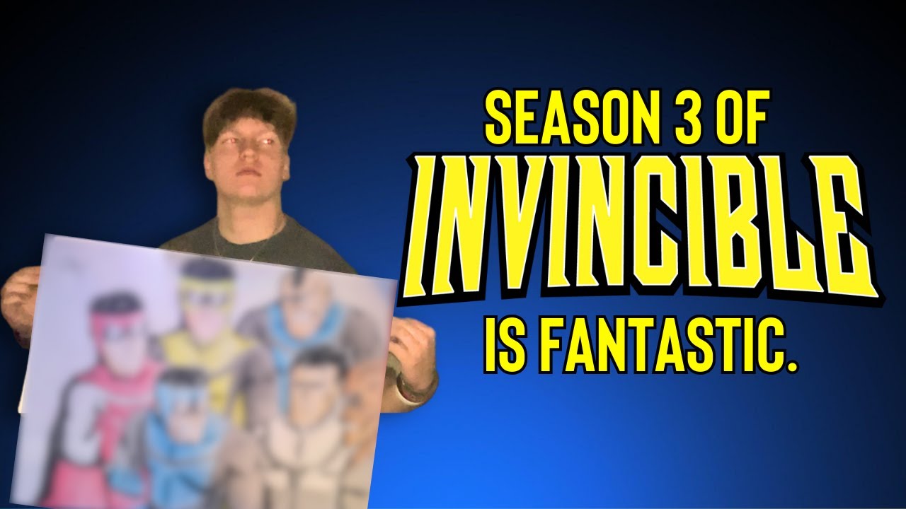 Invincible Season 3 Thoughts w/ Background Drawing - YouTube