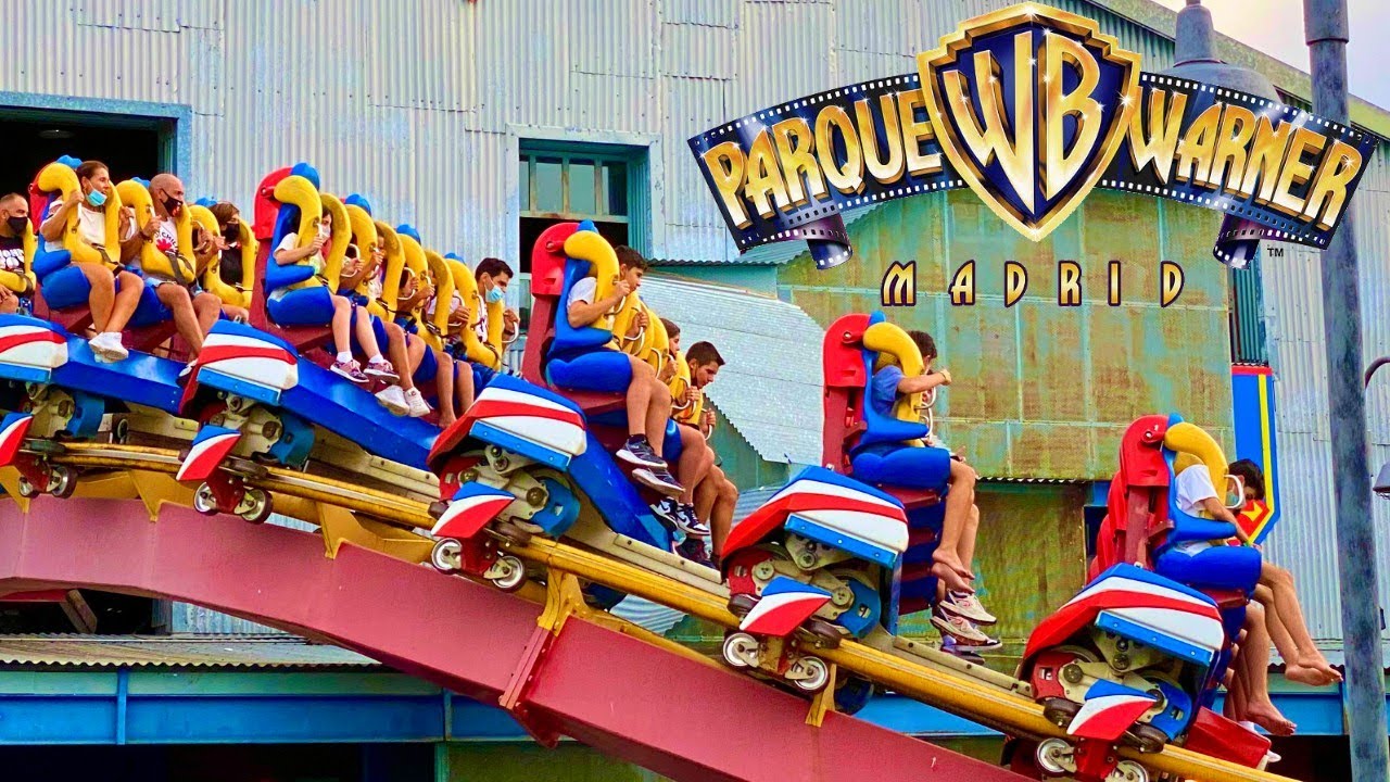 Parque Warner Madrid Day One Vlog August 2021 - YouTube