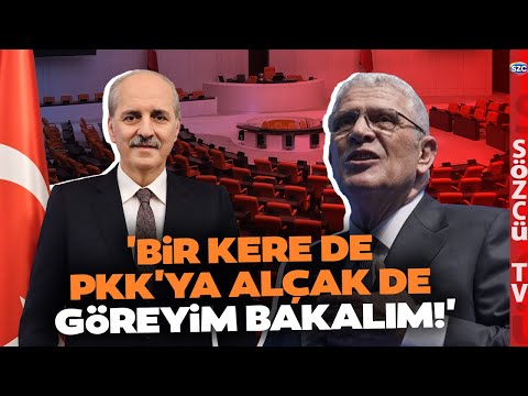 Dervişoğlu'ndan Numan Kurtulmuş'a Siyaseti Sarsacak Sözler! 'Bir Kere de PKK'ya Alçak De'