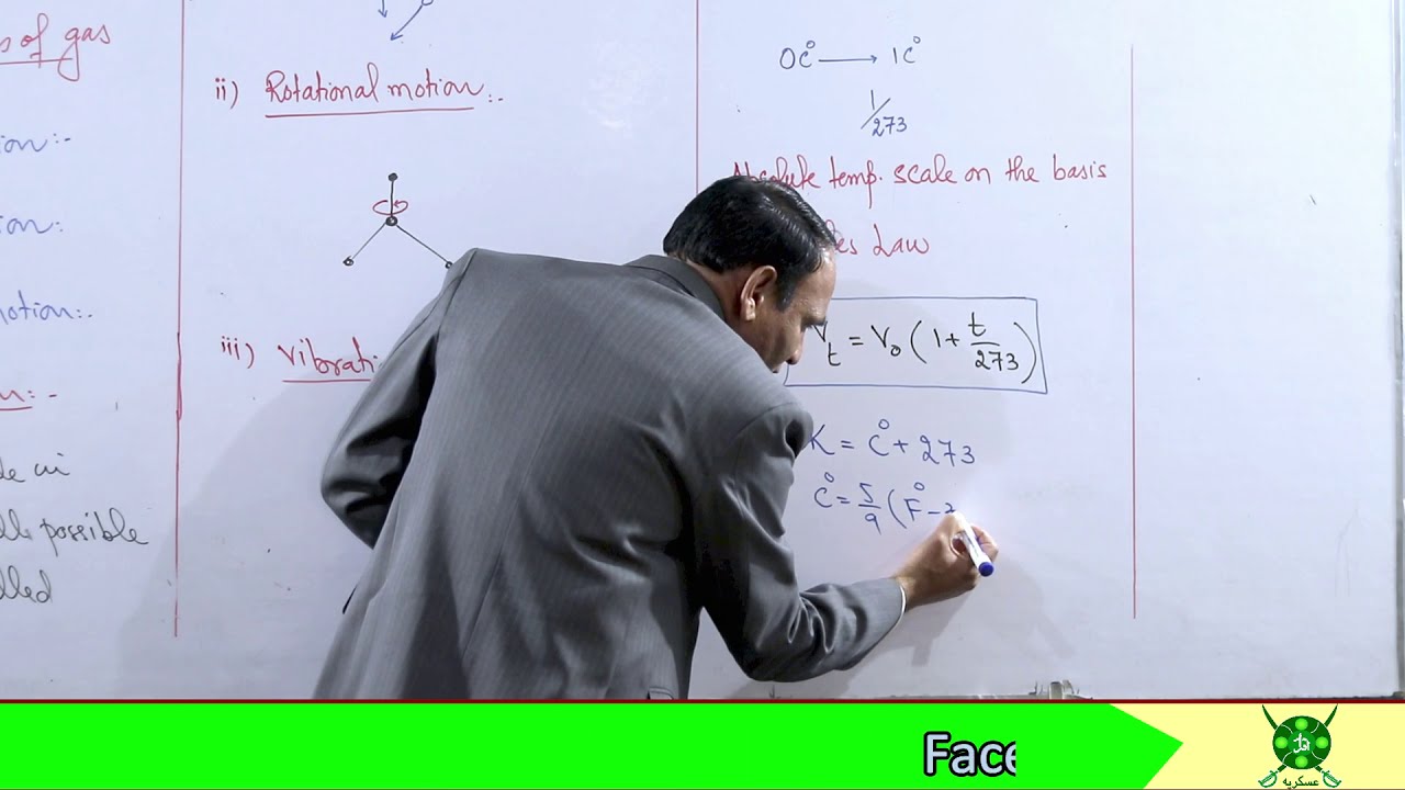 Ch#4 | Lec#2 | Kinetic Equation, Mean square velocity root mean square ...