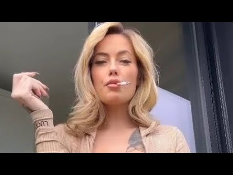 Girl smoking and cigarette video|| - YouTube