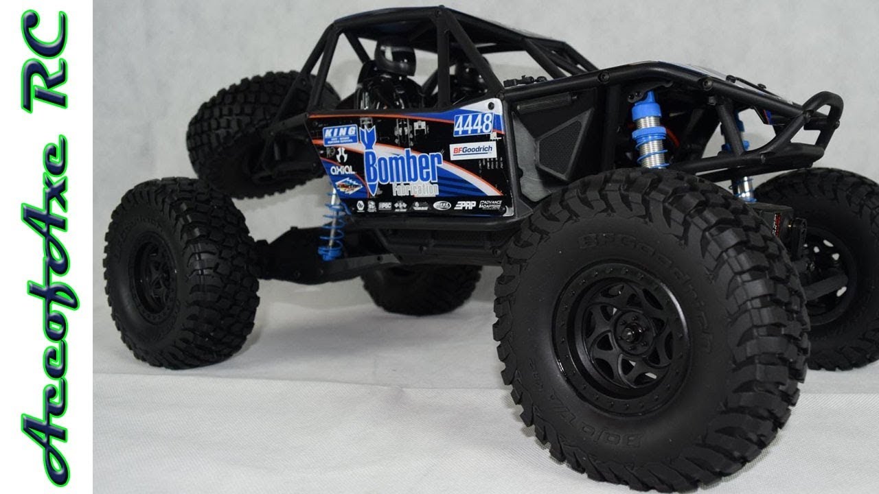 New Axial RR10 Bomber Unboxing Video - YouTube