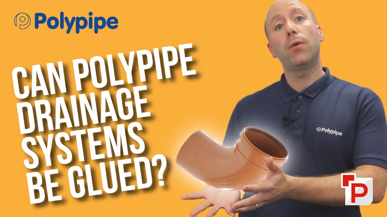 Can Polypipe Drainage Systems Be Glued? - YouTube