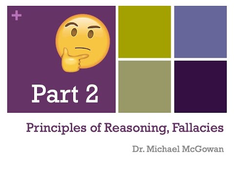 Principles of Reasoning, Fallacies, pt. 2 - YouTube