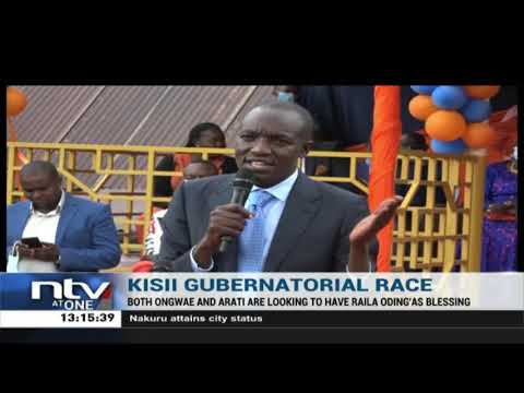 Simba Arati affirms his gubernatorial bid for Kisii