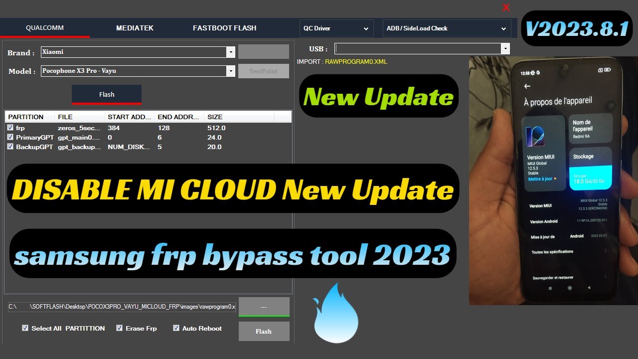 New tool update fix 2023 V2023.8.1 | xiaomi mi cloud | MI Unlock tool | All Xiaomi MI account ...