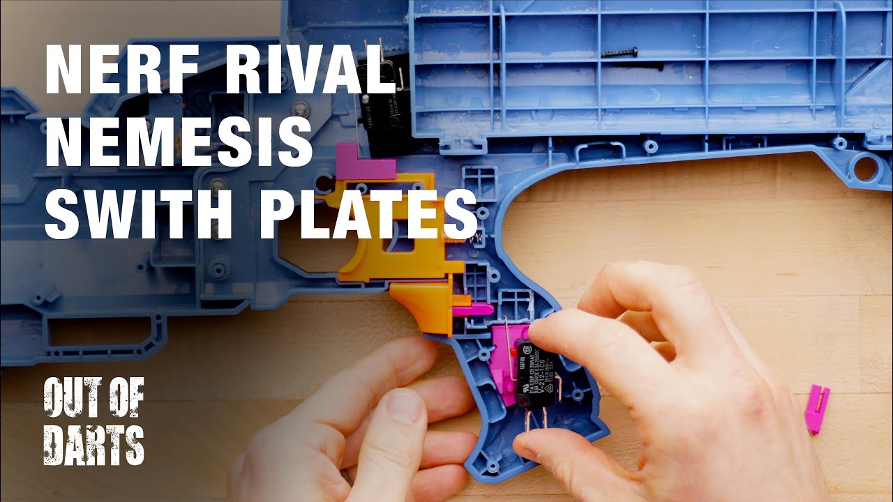 Nerf Mod: Nemesis Rev Switch Plate - YouTube