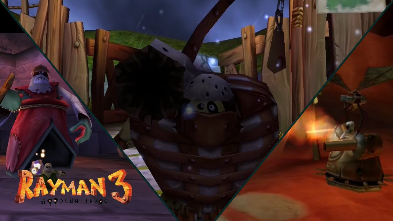 All minibosses - Rayman 3: Hoodlum Havoc : Minibosses - YouTube