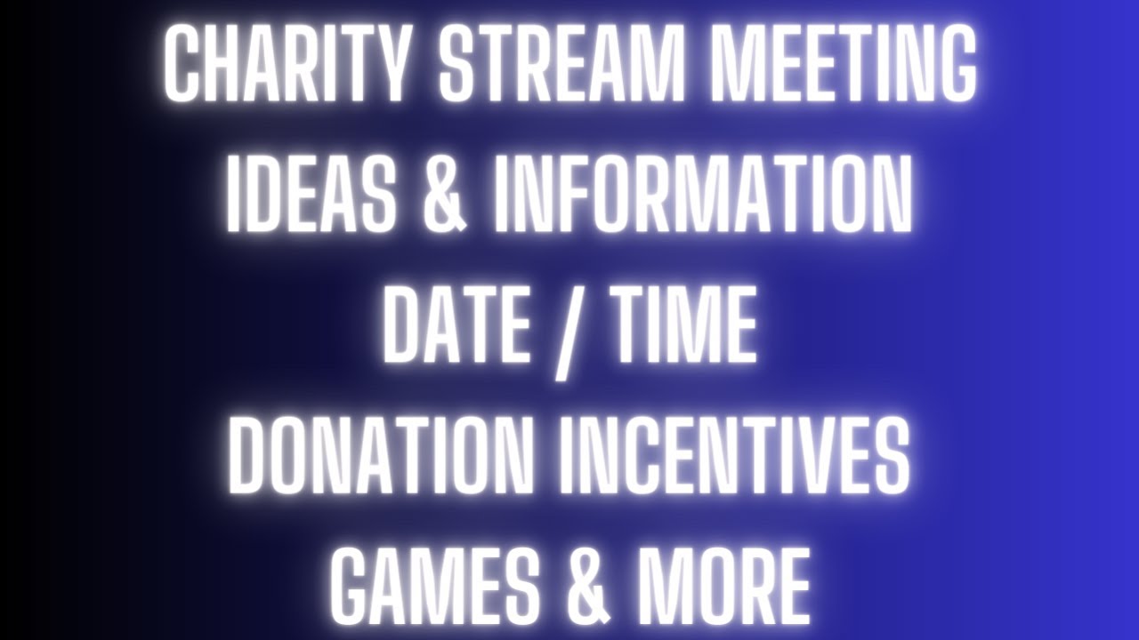 Charity Stream Brainstorming Part 3: Electric Boogalee - YouTube