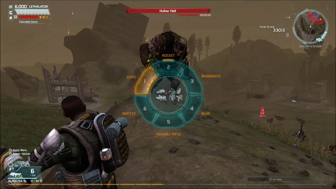 Defiance Gameplay 4/8/2018, Armistice-Hulker Hell [Major Arkfall], pc ...