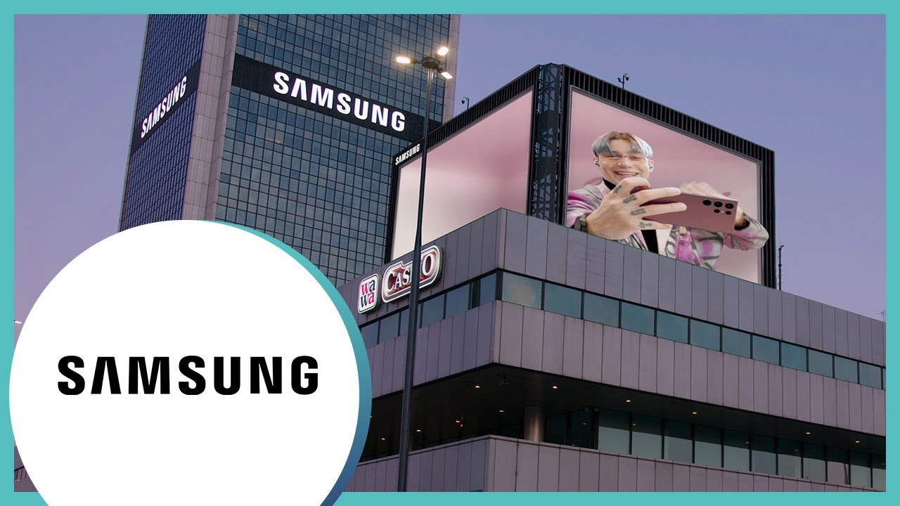 Odkryj, jak powstała pierwsza reklama 3D DOOH w Polsce | Samsung x ...