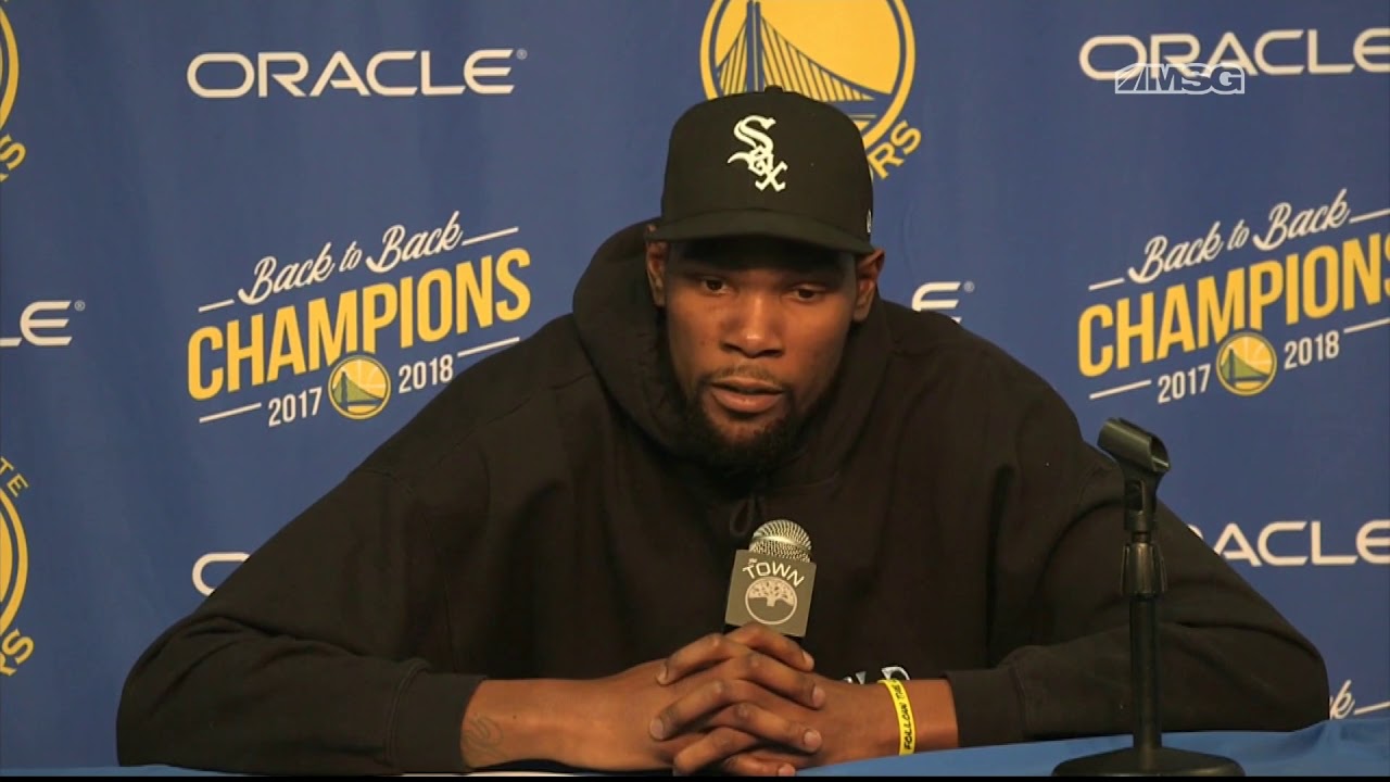 Kevin Durant Angry With the Media After Questions About Free Agency ...