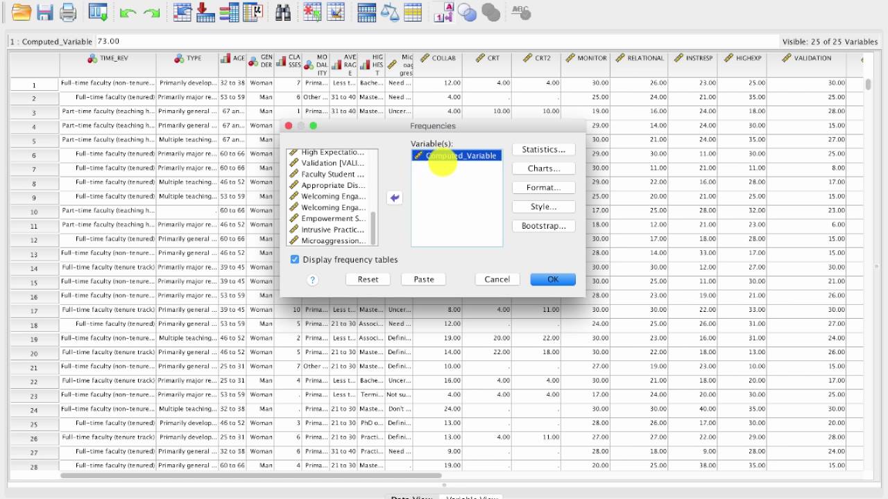 SPSS Composite Variable And Stats YouTube SPSS Composite Variable And Stats YouTube