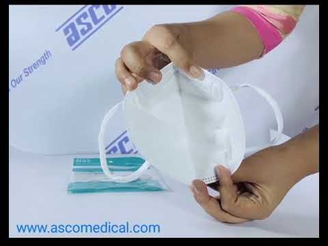 ASCO Face Mask N 95 HC406.5 - YouTube