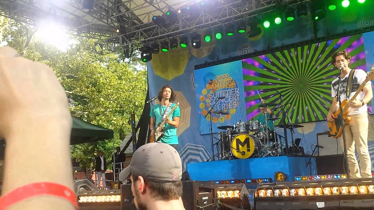 Magic!- No Way No Good Morning America Summer Concert Series 2014 - YouTube