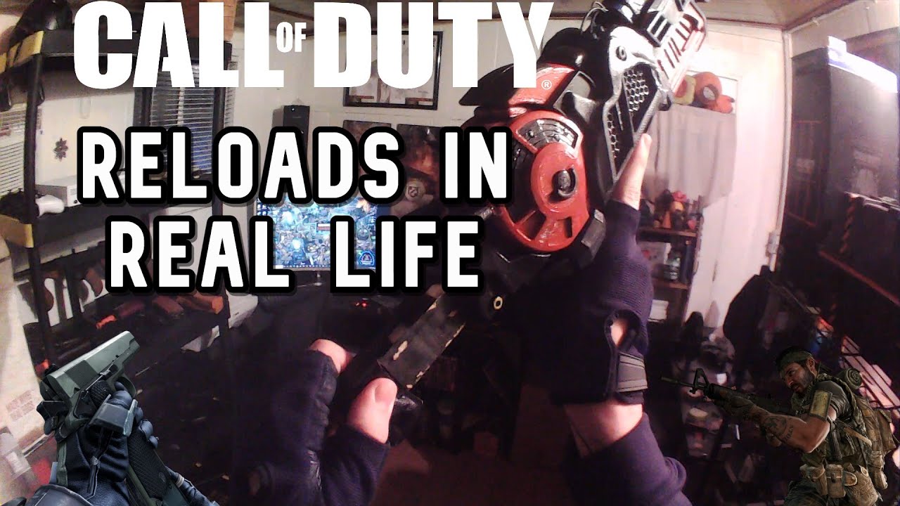 COD reload animations in real life - YouTube