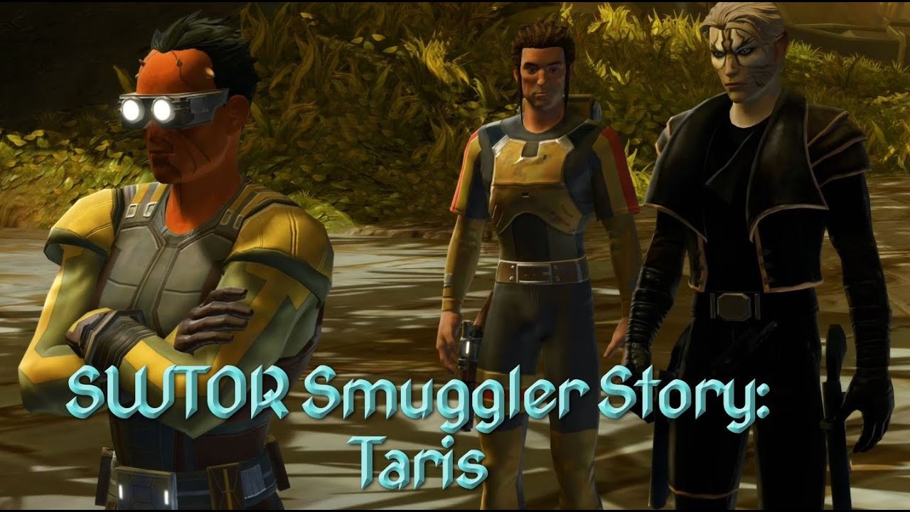 SWTOR Smuggler Story: Chapter 1 - Taris - YouTube