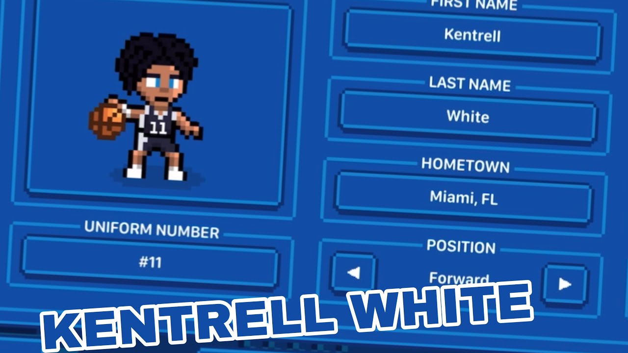 KENTRELL WHITE EP1:MEET KENTRELL WHITE - YouTube