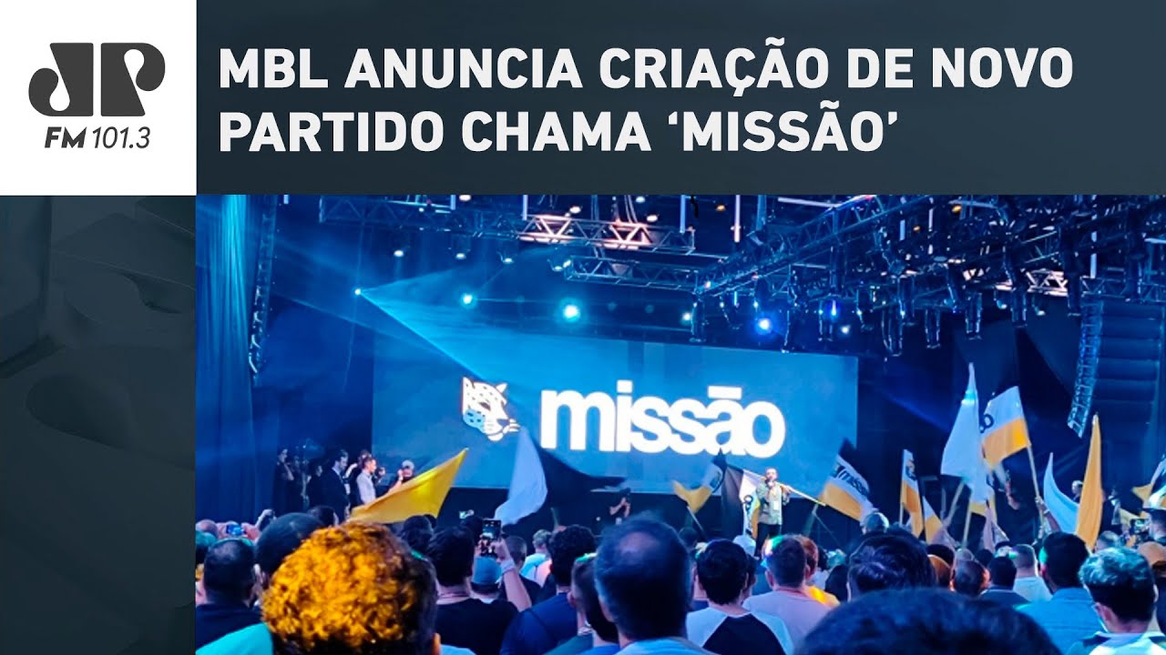 MBL ANUNCIA CRIAÇÃO DE NOVO PARTIDO: ‘MISSÃO’ - YouTube