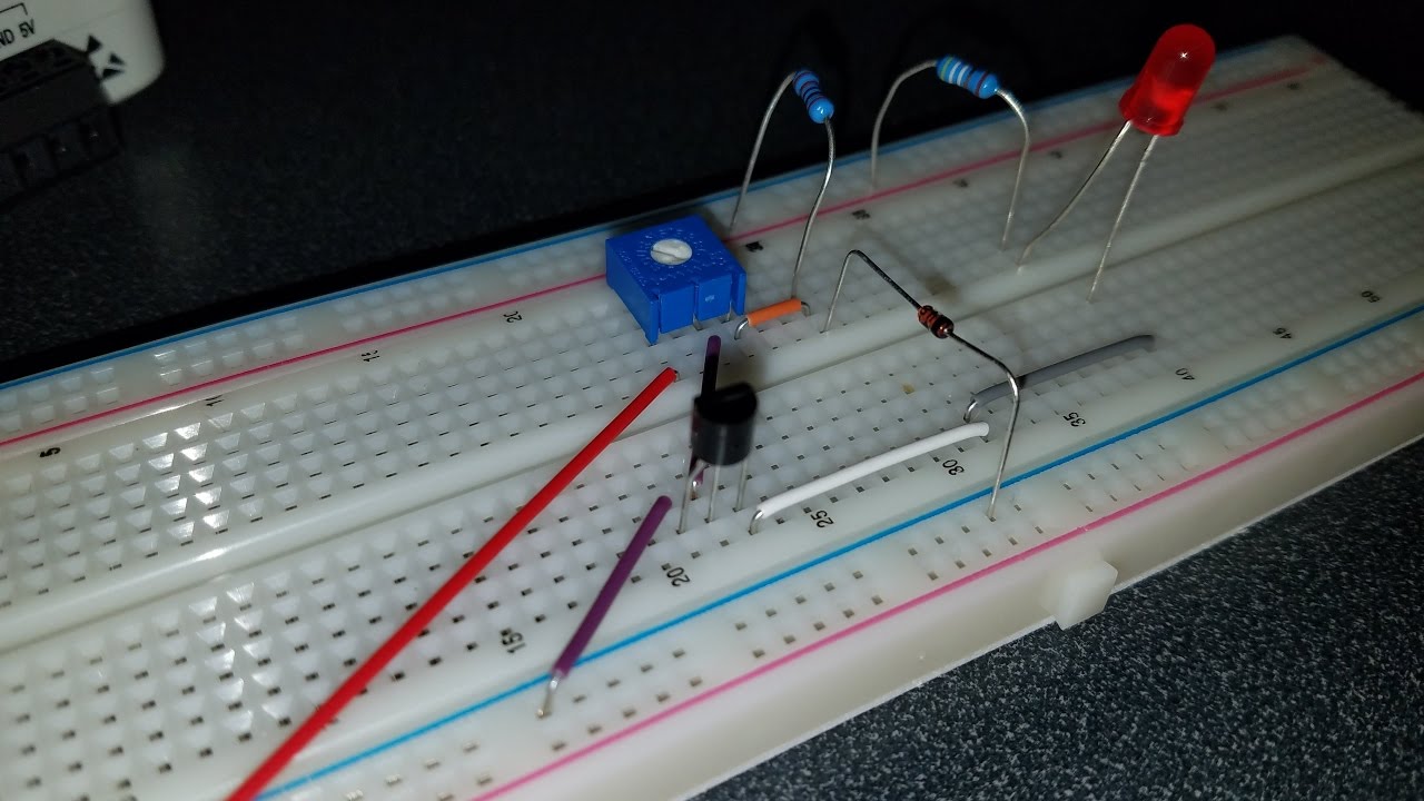 DIY Heat Sensor Circuit - YouTube