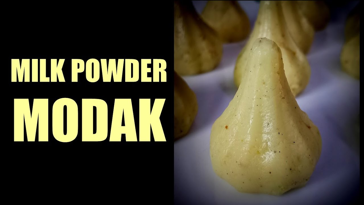MILK POWDER MODAK PEDA RECIPE - YouTube
