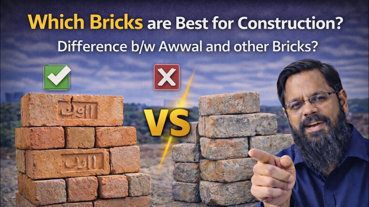 Which Bricks are Best for Construction? Difference b/w Awwal and other ...