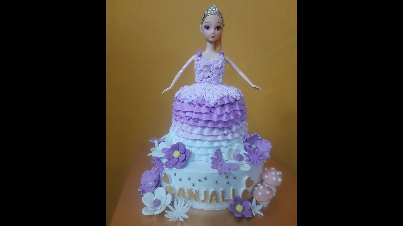 Learn How to Decorate a Stunning Doll Cake! - YouTube