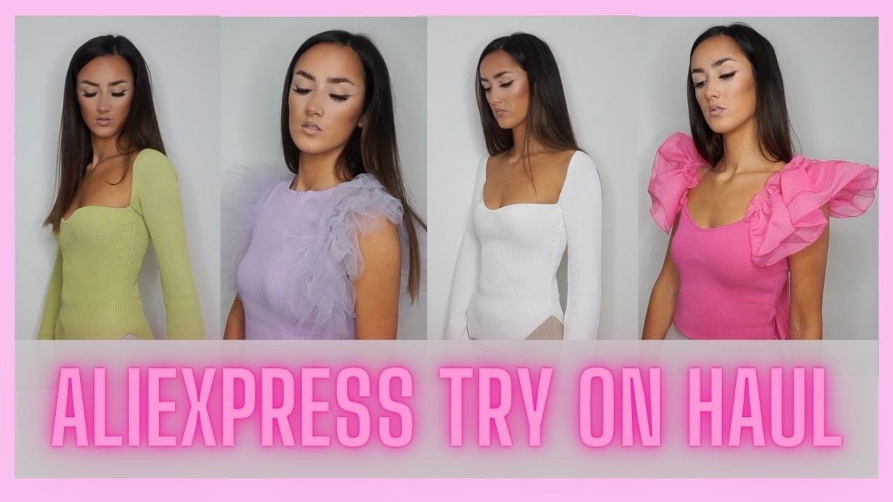 ALIEXPRESS HAUL & REVIEW | TRY ON HAUL - YouTube