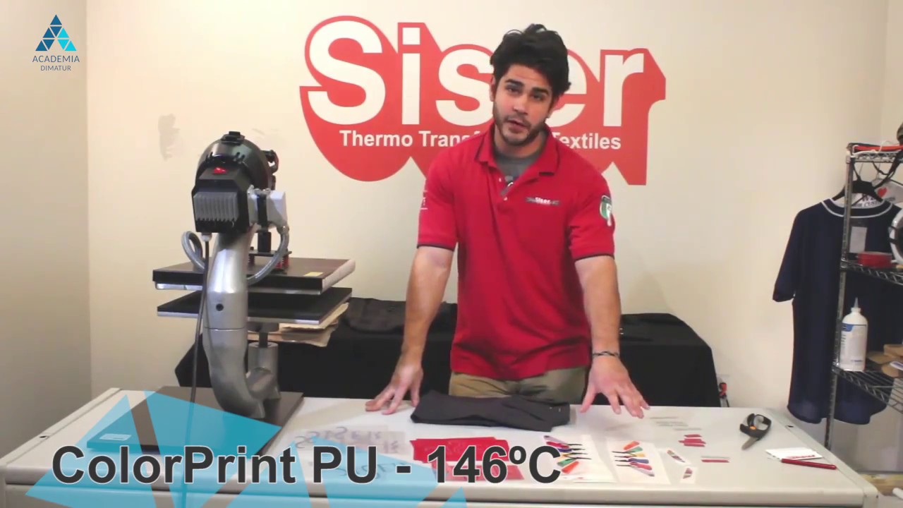 Academia Dimatur - ColorPrint PU + StripFlock + Moda Glitter 2 - YouTube