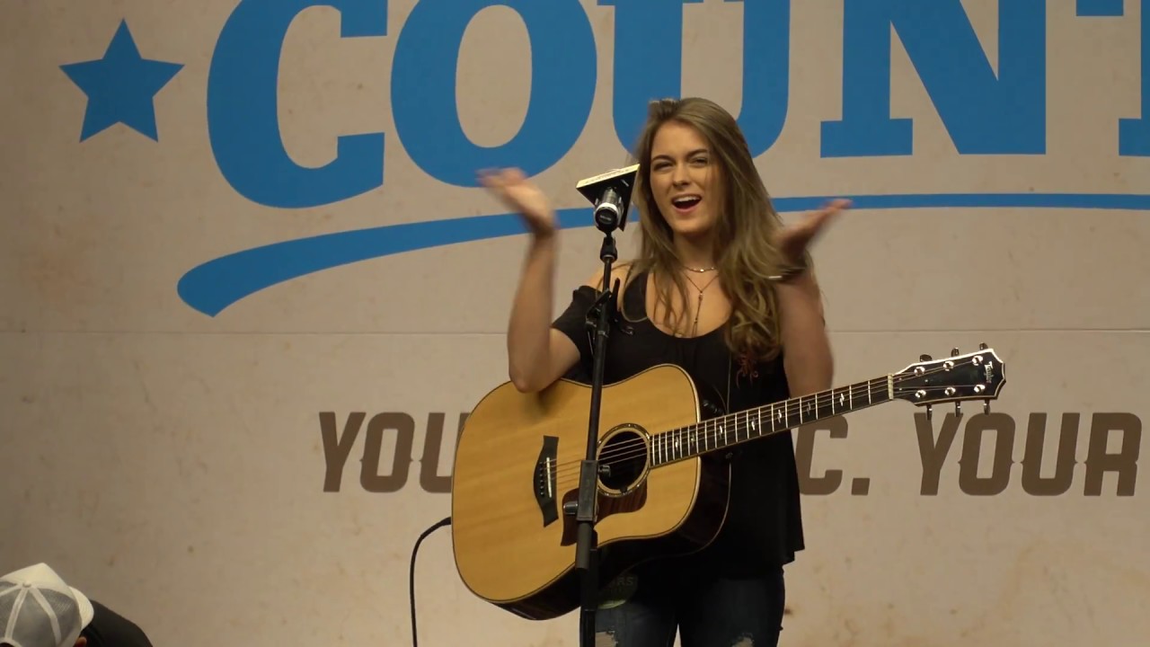 I Hate It When I'm Right - Alana Springsteen - CMA Fest 2017 - YouTube