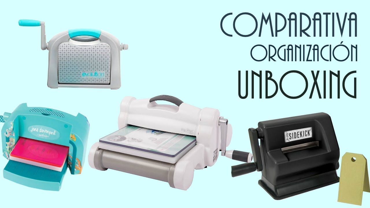 Cómo Organizar los TROQUELES, un UNBOXING y QUÉ MÁQUINA DE TROQUELAR ...