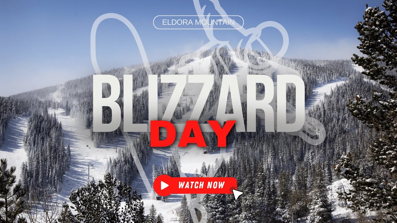 Snowboarding in a BLIZZARD!!! - YouTube