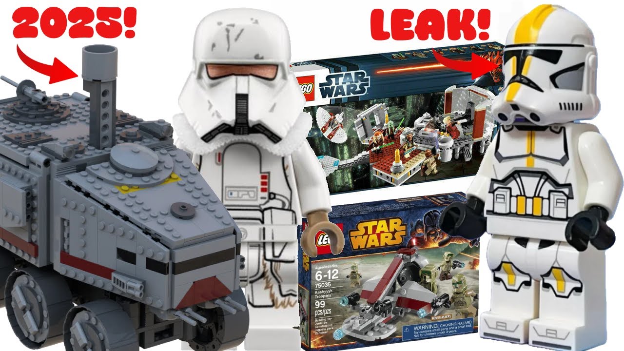 Lego 327th Battle Pack!, Clone Turbo Tank, Andor Season 2 Sets?, And ...