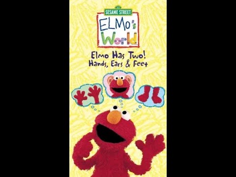 Elmo's World: Elmo Has Two! Hands, Ears & Feet (2004 VHS) (Full Screen ...