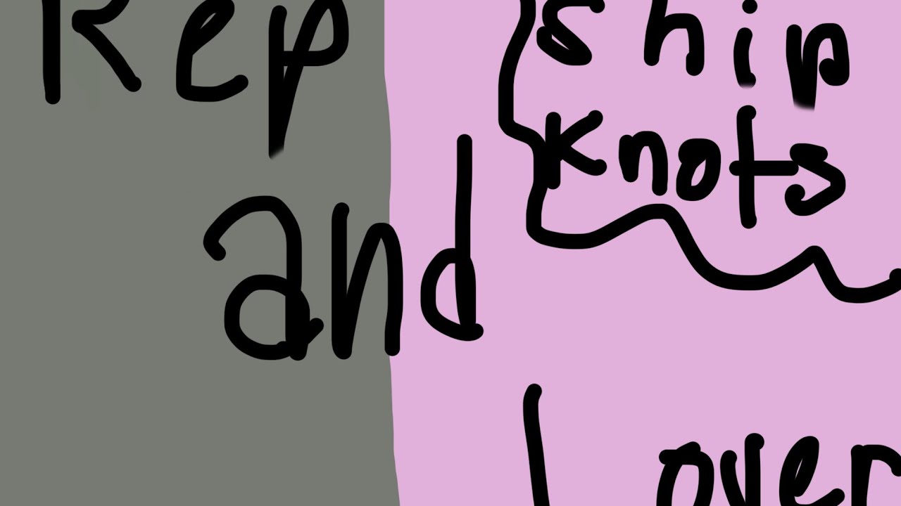 Making Rep and Lover Friendship Knots - YouTube