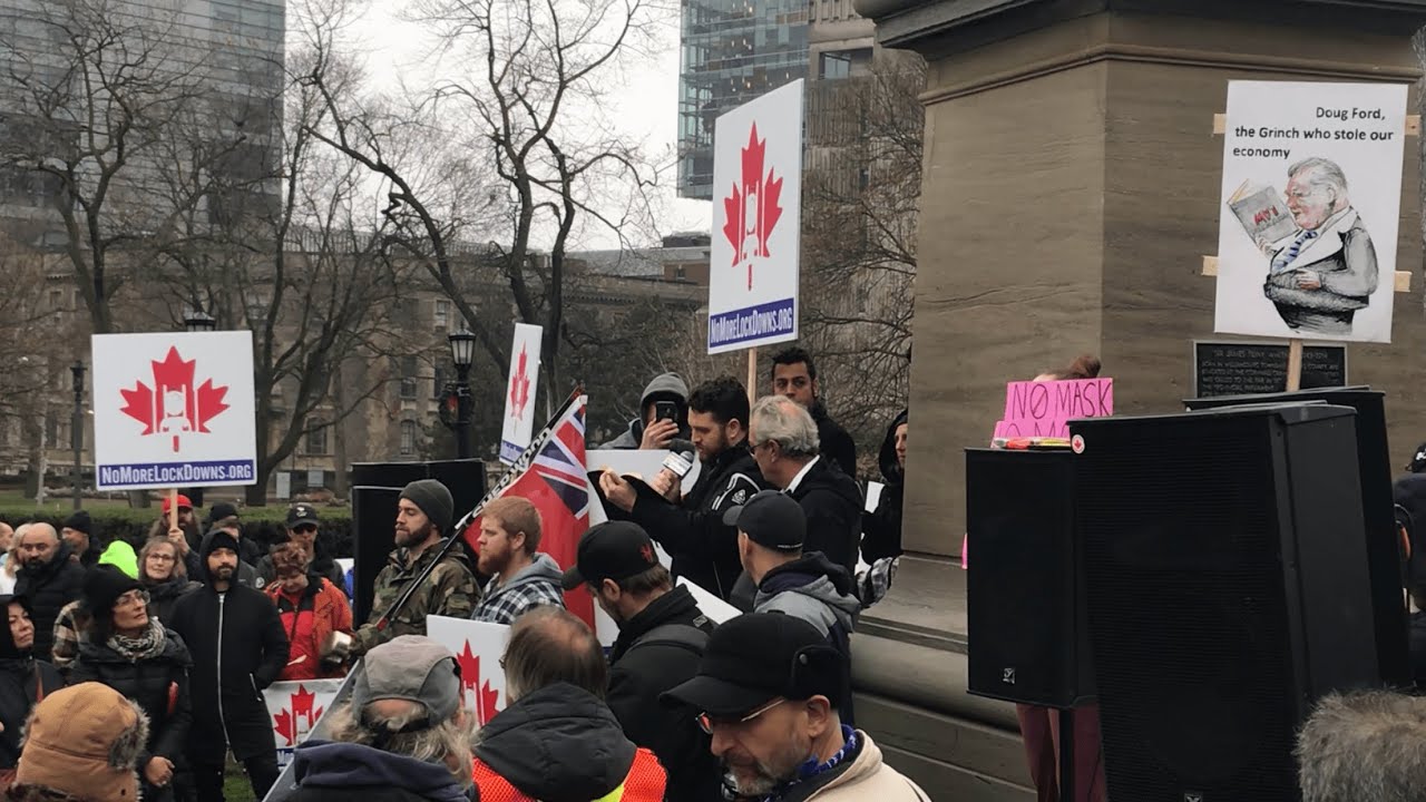 Pastor Jacob Reaume's Full Speech at Ontario Anti-Lockdown Rally ...